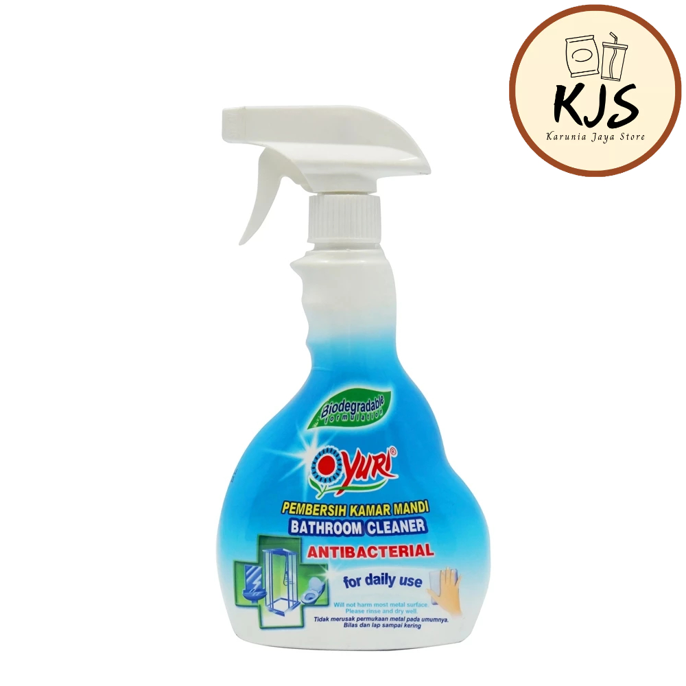 Jual YURI ANTIBACTERIAL BATHROOM CLEANER BOTOL SPRAY 500ml (HARGA PER ...