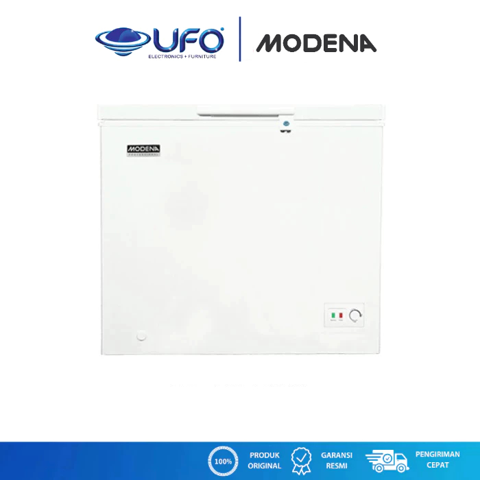 Jual Modena Chest Freezer Kapasitas 210 Liter MD0211MAWH | Shopee Indonesia