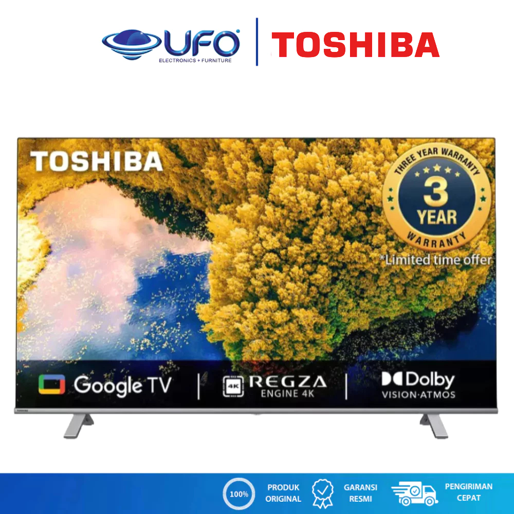 Jual Toshiba 65 Inch Led Smart Vidaa TV 4K HDR 65E330MP | E330MP ...