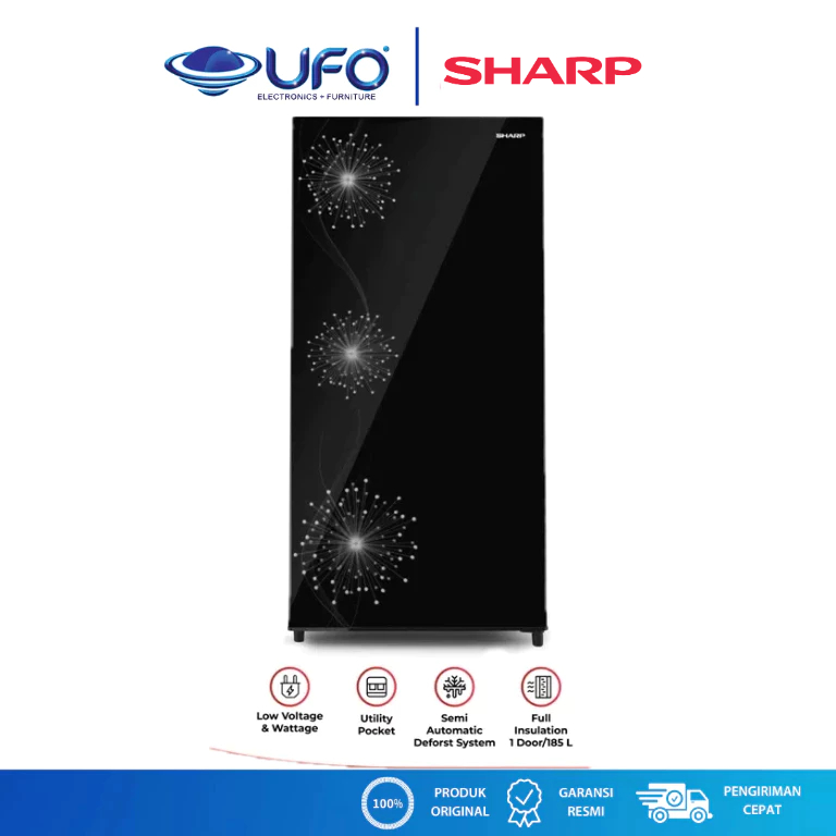Jual Sharp Kulkas 1 Pintu 185 Liter SJX197 WDW | Lemari Es | SJX197WDW | Shopee Indonesia