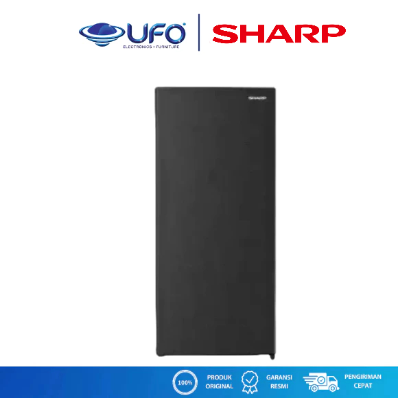 Jual Sharp Upright Freezer Standing Pembeku Berdiri 1 Pintu 158 Liter ...