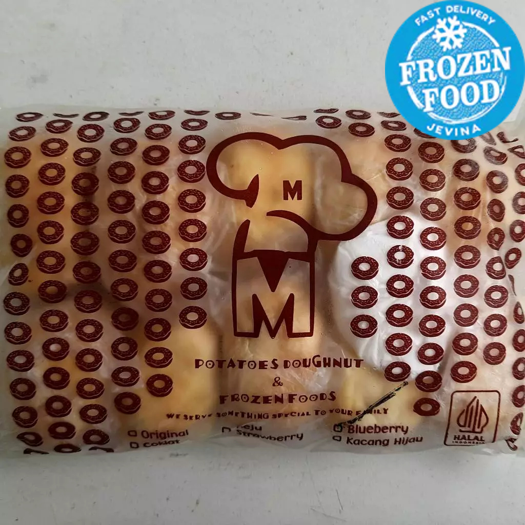 Jual Molali Donat M Original | Cokelat | Keju | Strawberry isi 10 500gr ...