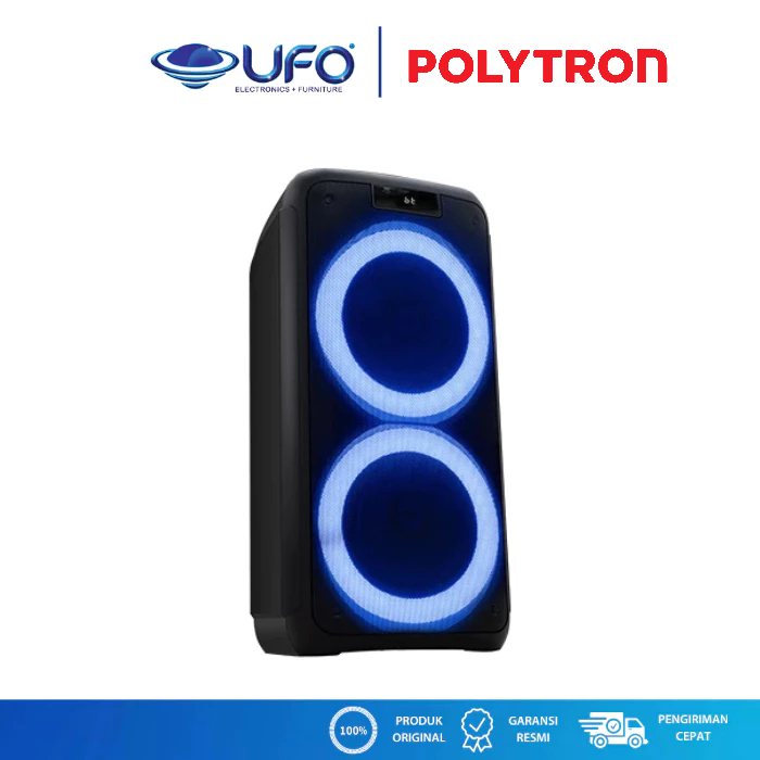 Jual Polytron Party Speaker Bluetooth Karaoke Portable Wireless PPS8L22 ...