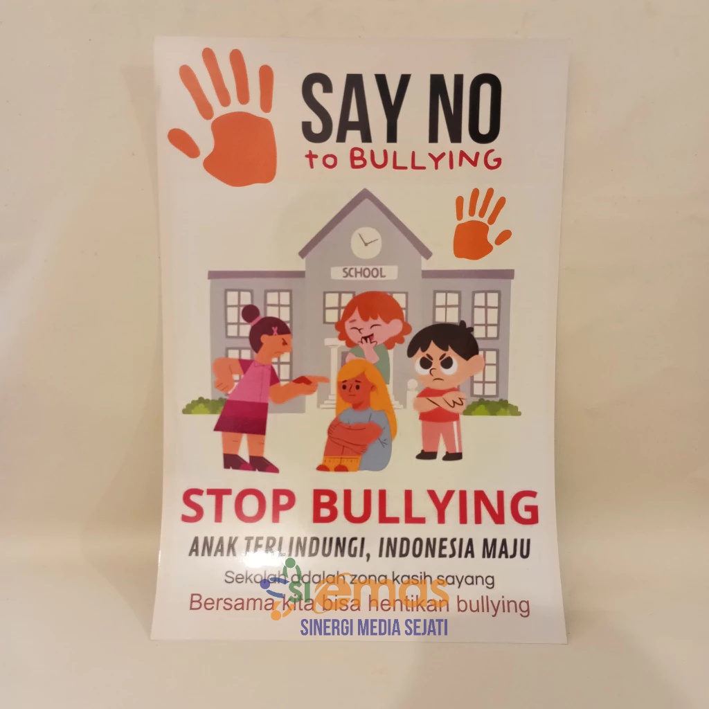 Jual Poster Say No To Bullying | Poster Stop Bullying | Shopee Indonesia