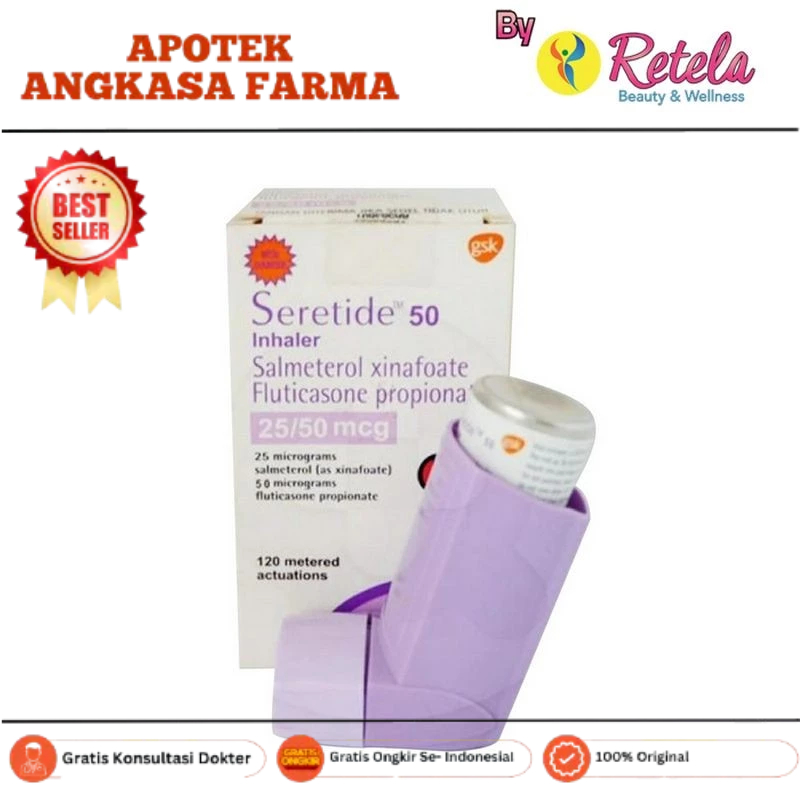 Jual SERETIDE 50 INHALER 120 DOSIS | Shopee Indonesia