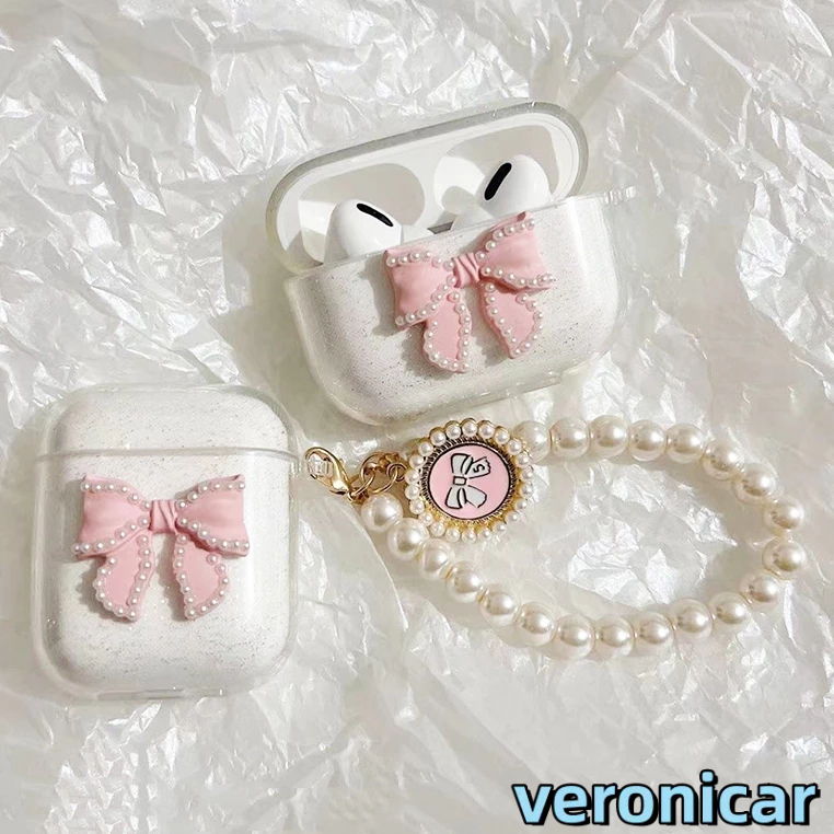 Jual Casing Airpods Pelindung Earphone kupu-kupu Pita Mutiara Cocok ...