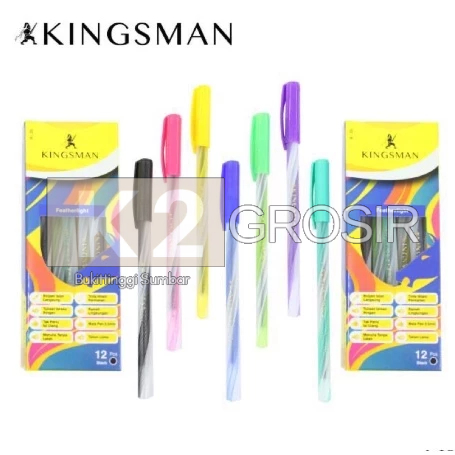 Jual Pena Lilin Ulir Kingsman Hitam (Lusin) | Shopee Indonesia