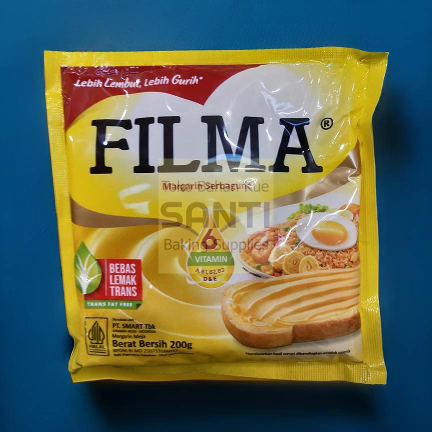 Jual Filma | Margarine Margarin Serbaguna Sachet | 200 Gram | Shopee ...