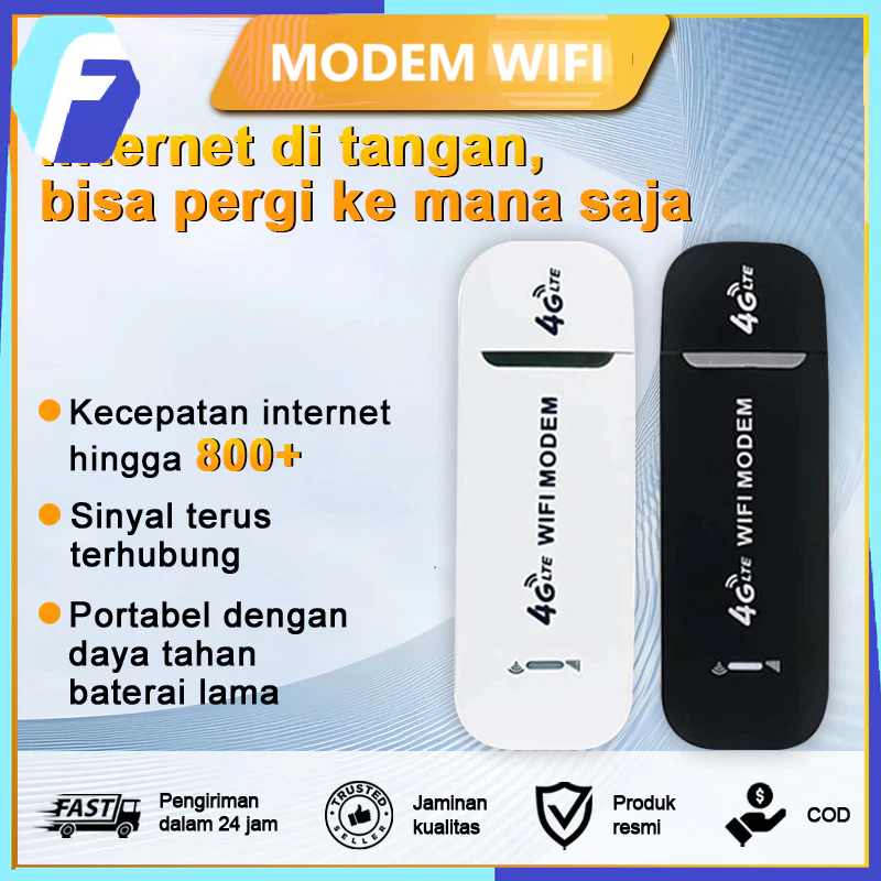Jual ⭐Ready⭐Modem WIFI 4G Support All Operator SIM card 150 Mbps Modem ...