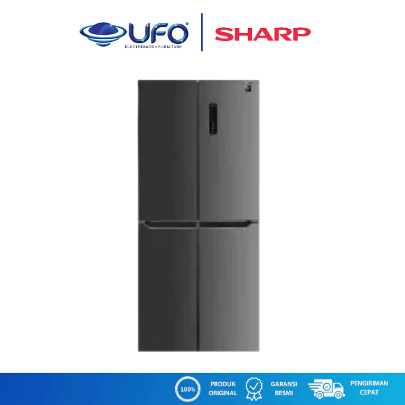 Jual Sharp Kulkas 4 Pintu Side By Side 472 Liter Inverter Plasmacluster ...