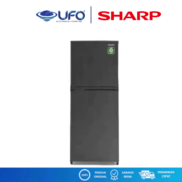 Jual Sharp Kulkas 2 Pintu Kirei Series Lemari Es 205 Liter SJ236MNHS ...