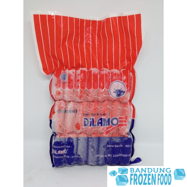 Jual DILAMO BEEF COCKTAIL MERAH / SOSIS SAPI COCKTAIL MERAH 900 GR ...