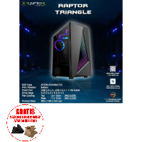 Jual 3 POWER UP CASING RAPTOR TRIANGLE + 3 FAN RGB | Shopee Indonesia