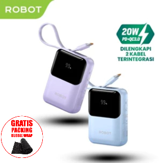 Jual ROBOT POWER BANK RT16 9000 MAH | Shopee Indonesia