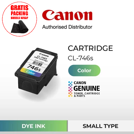 Jual CANON CARTRIDGE CL-746s COLOR (SMALL) | Shopee Indonesia