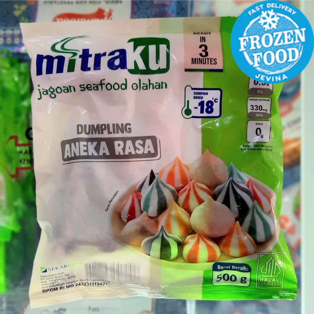Jual Mitraku Dumpling Aneka Rasa 500g | Shopee Indonesia
