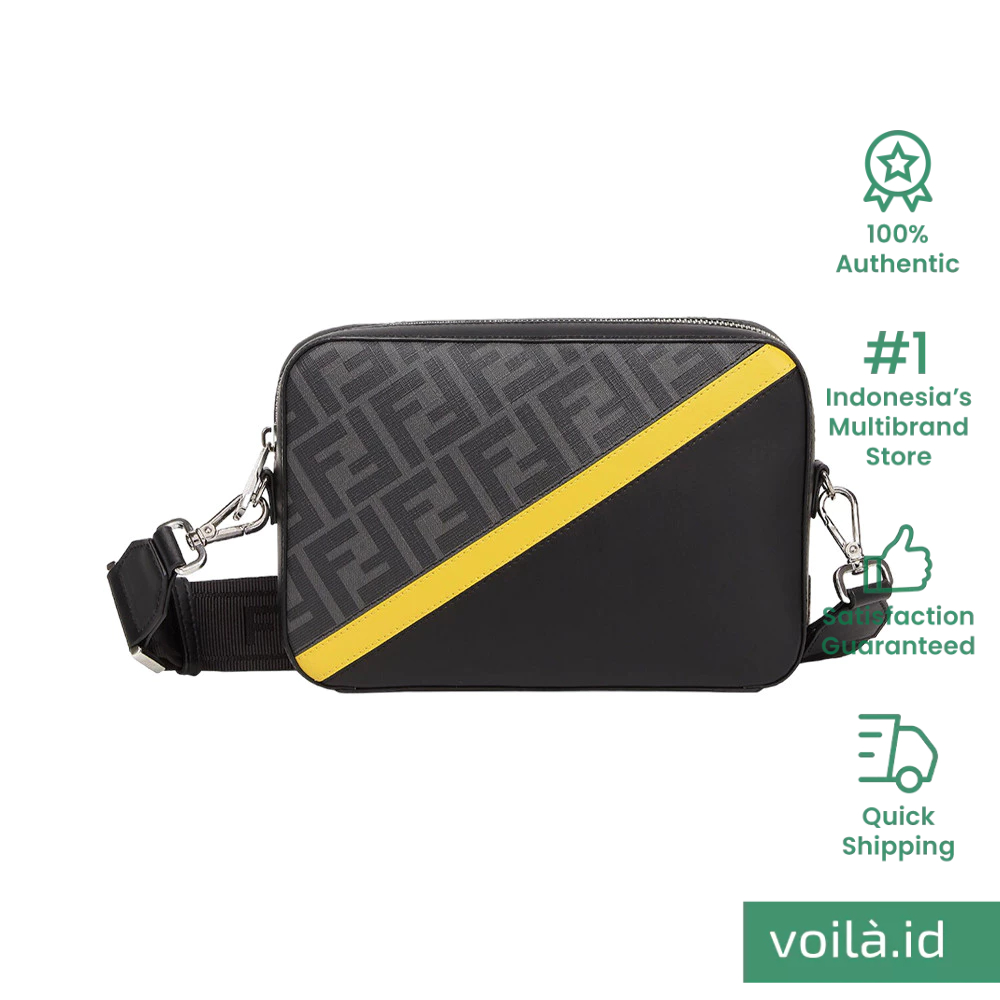 Jual FF Fabric Camera Case Bag Grey Yellow | Shopee Indonesia