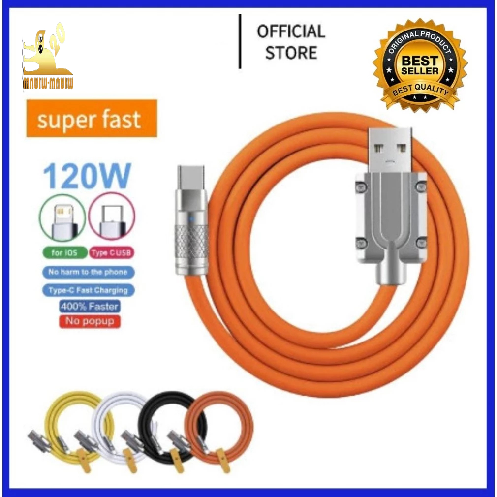 Jual PLS 120W kabel data Fast Charging Micro usb Android Cable Data ...