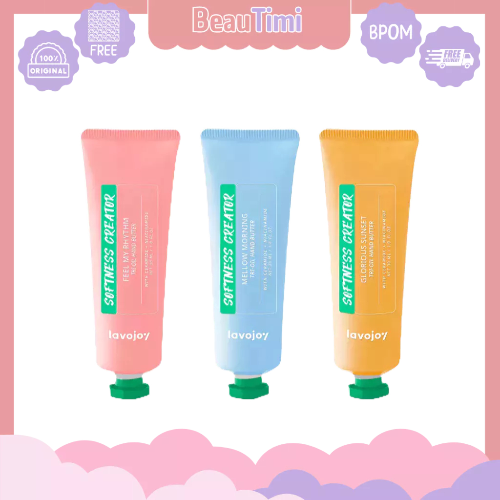 Jual beautimi - LVJ LAVOJOY Softness Creator Hand Butter Han Cream ...