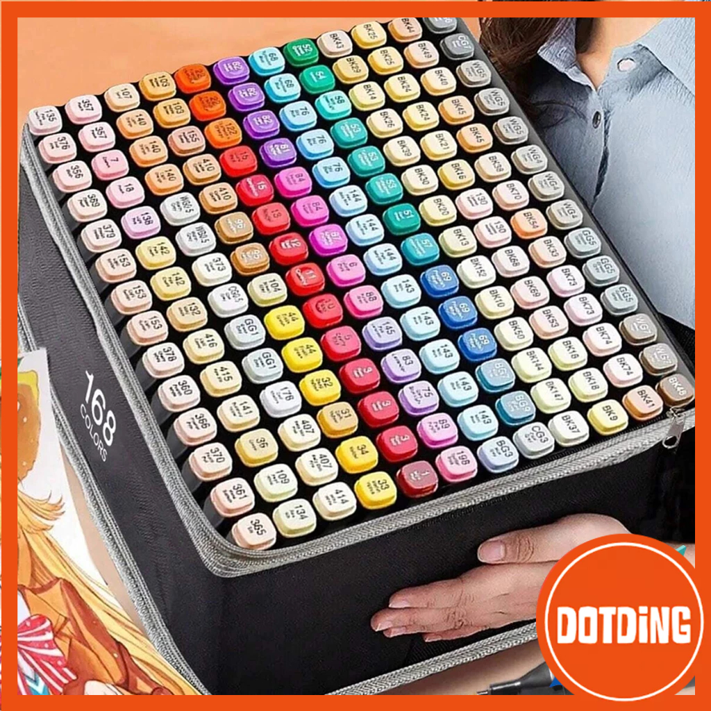 Jual [COD] Touch 168/120/80/60/48/36/24 Warna Warni Spidol 1 Set Umum ...