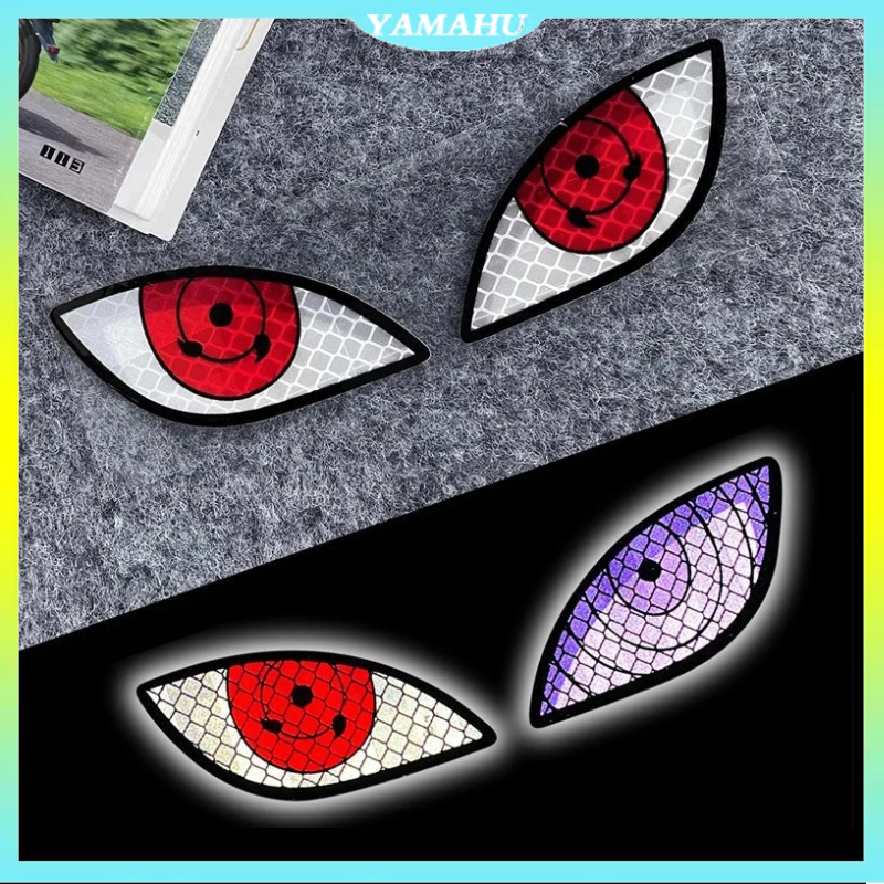 Jual Stiker Mata Buat Miniatur Bus Basuri Viral Untuk Motor Reflektif ...