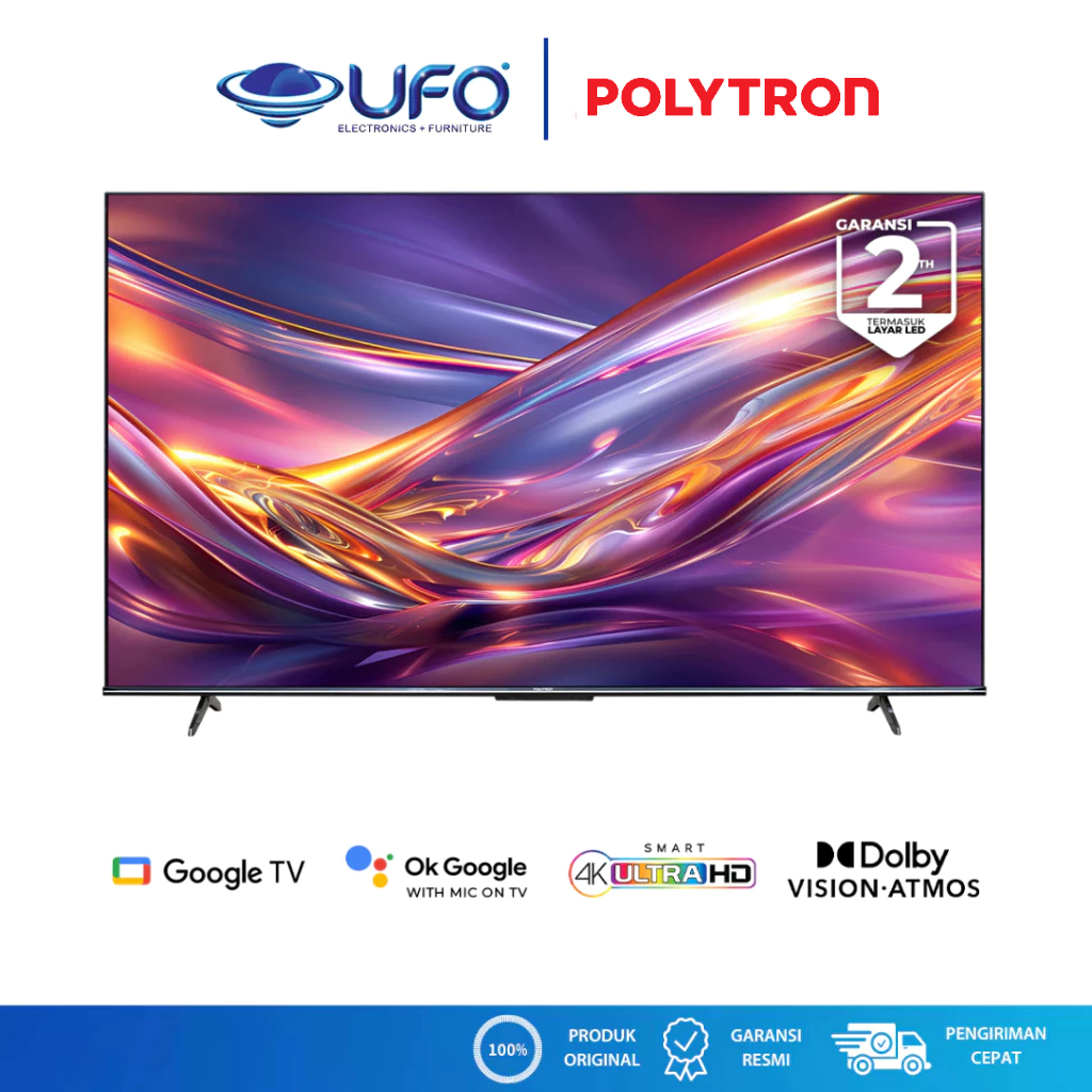 Jual Polytron TV 65 Inch 4K UHD Smart Google TV PLD65UG5959 | Shopee ...