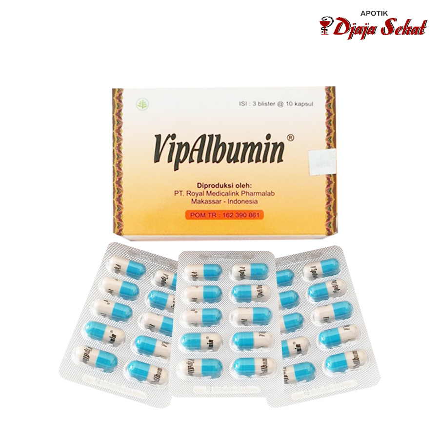 Jual VIP ALBUMIN DUS ISI 3 STRIP - DAYA TAHAN TUBUH | Shopee Indonesia