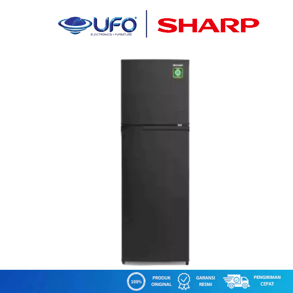 Jual Sharp SJ316MNHS Kulkas 2 Pintu Kirei Series Lemari Es 256 Liter ...