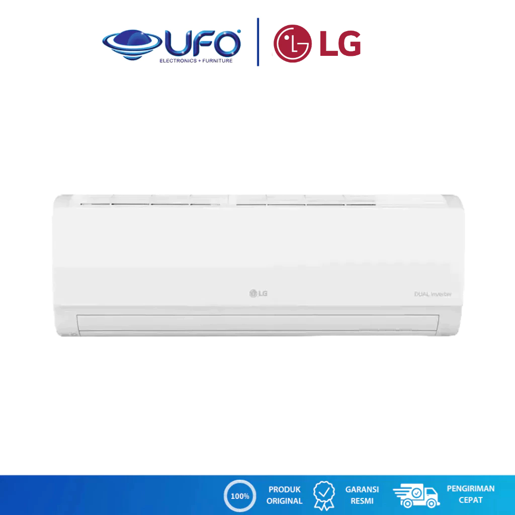Jual LG AC 1/2 PK Dual cool Watt control and New Echo Inverter T05EV5 ...