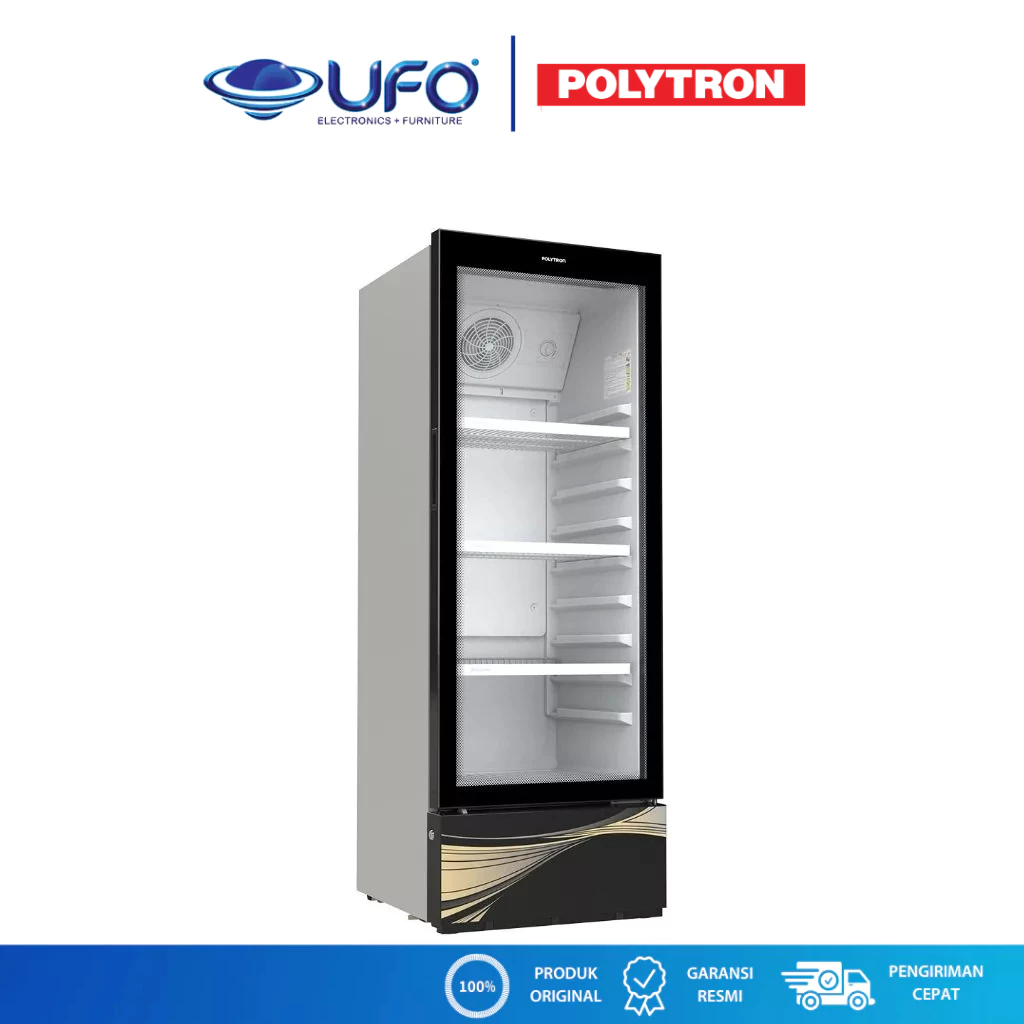 Jual Polytron Showcase Fastcool Borderless 230 Liter SCN187 | SCN 187 ...