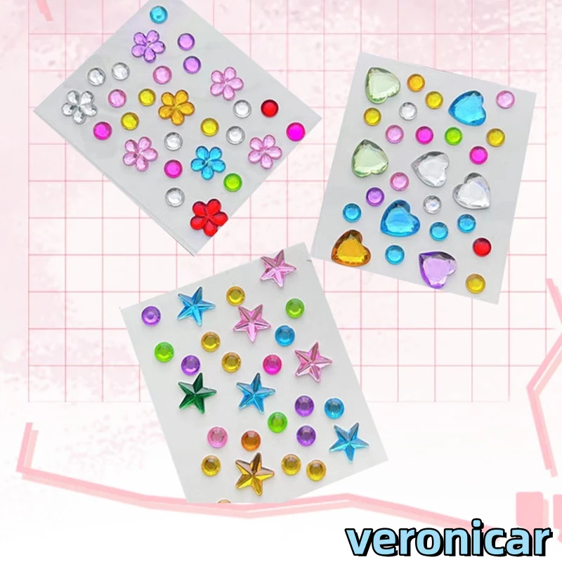 Jual CASE HP IPHONE 3D Stiker Mini Five Point Star Berlian Stiker ...