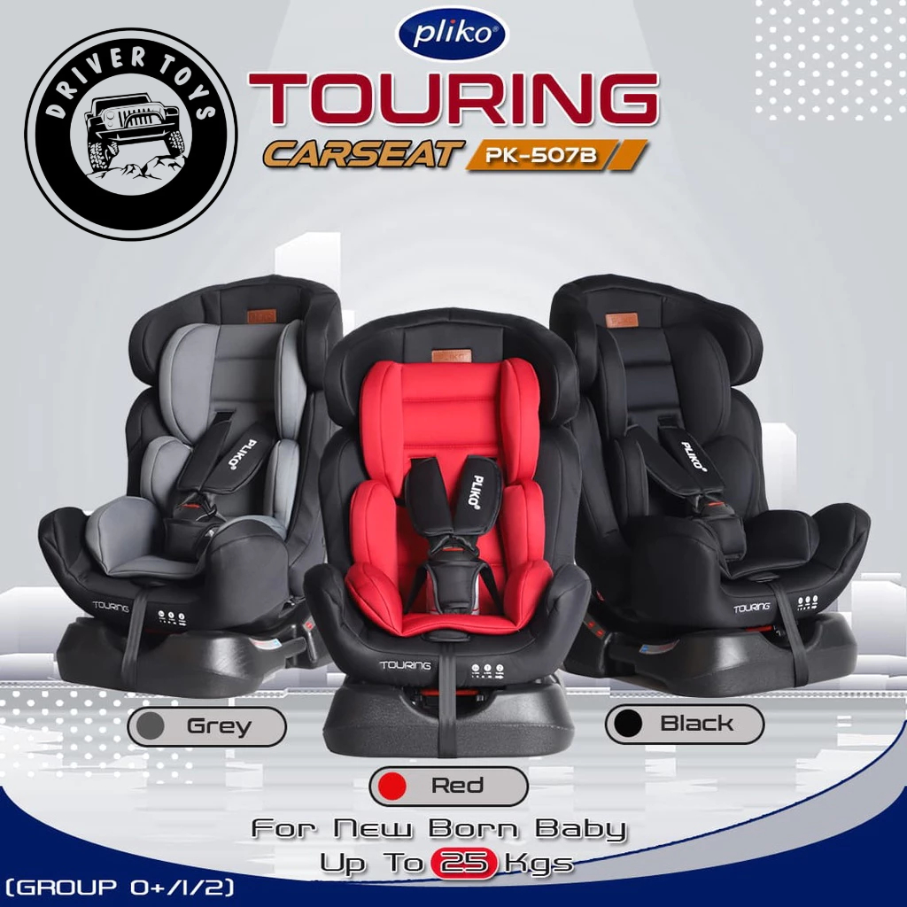 Jual CAR SEAT NEW PLIKO TOURING 507B PK-507B + CARSEAT SPACE BABY SB ...