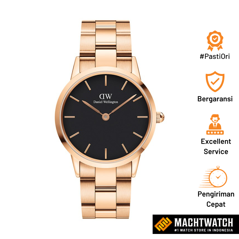 Jual Jam Tangan Wanita Daniel Wellington Iconic Link 36 DW00100210 ...