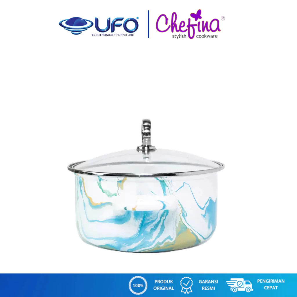 Jual Chefina Marble Dutch Oven 18 cm dan 20 cm | Panci Enamel ...