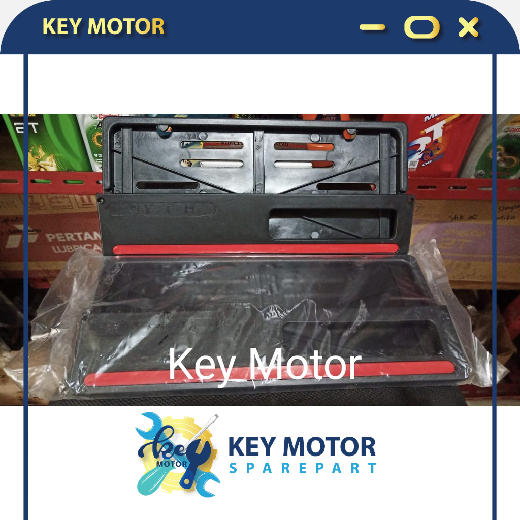 Jual Bingkai / Dudukan Plat Nomor Motor Universal / Untuk Semua Motor 1 ...