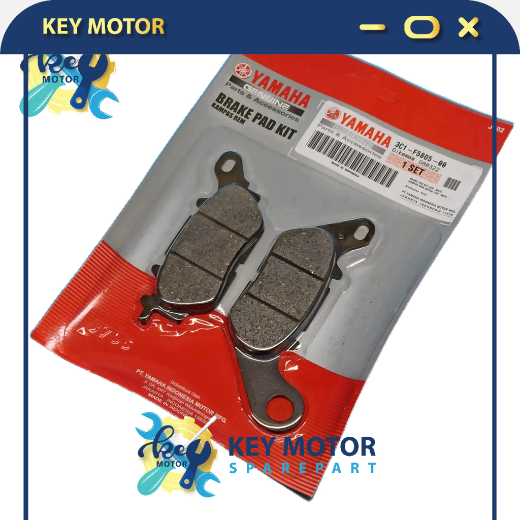 Jual Dispad / Disc Pad / Kampas Rem Belakang Motor Jupiter Mx - Vixion - Satria FU - Supra X125 ...
