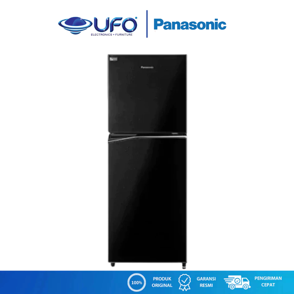 Jual Panasonic Kulkas Lemari Es 2 Pintu Kapasitas 196 Liter NRBB201QPK ...