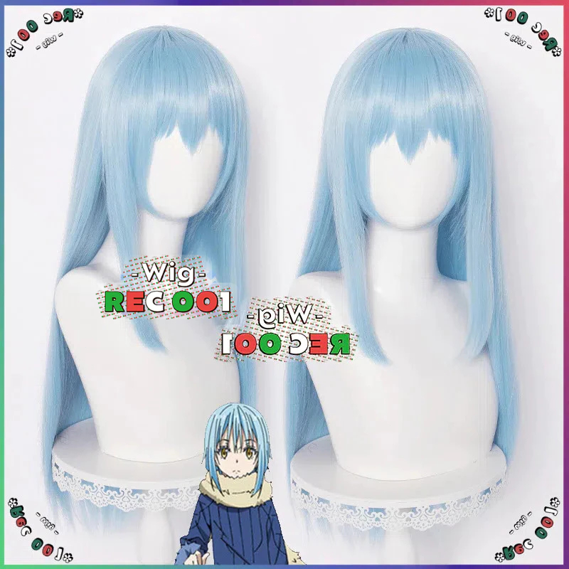 Jual 【M】Wig Rimuru Tempest Cosplay That Time I Got Reincarnated as a ...