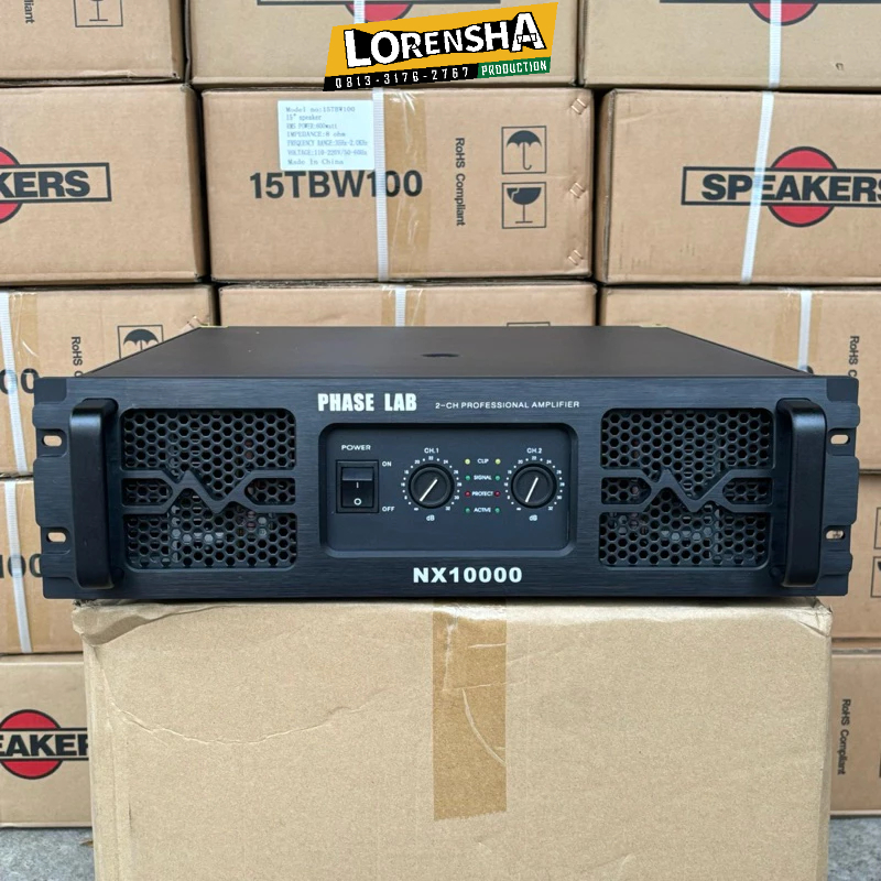 Jual Power Amplifier PHASELAB / PHASE LAB NX10000 Class TD | Shopee ...