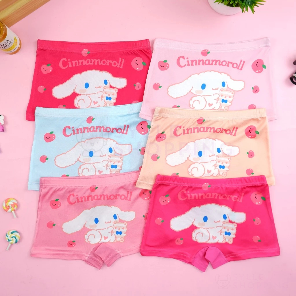 Jual Sylle - Boxer Anak Perempuan Cewe Motif Cinnamoroll Imut Celana ...