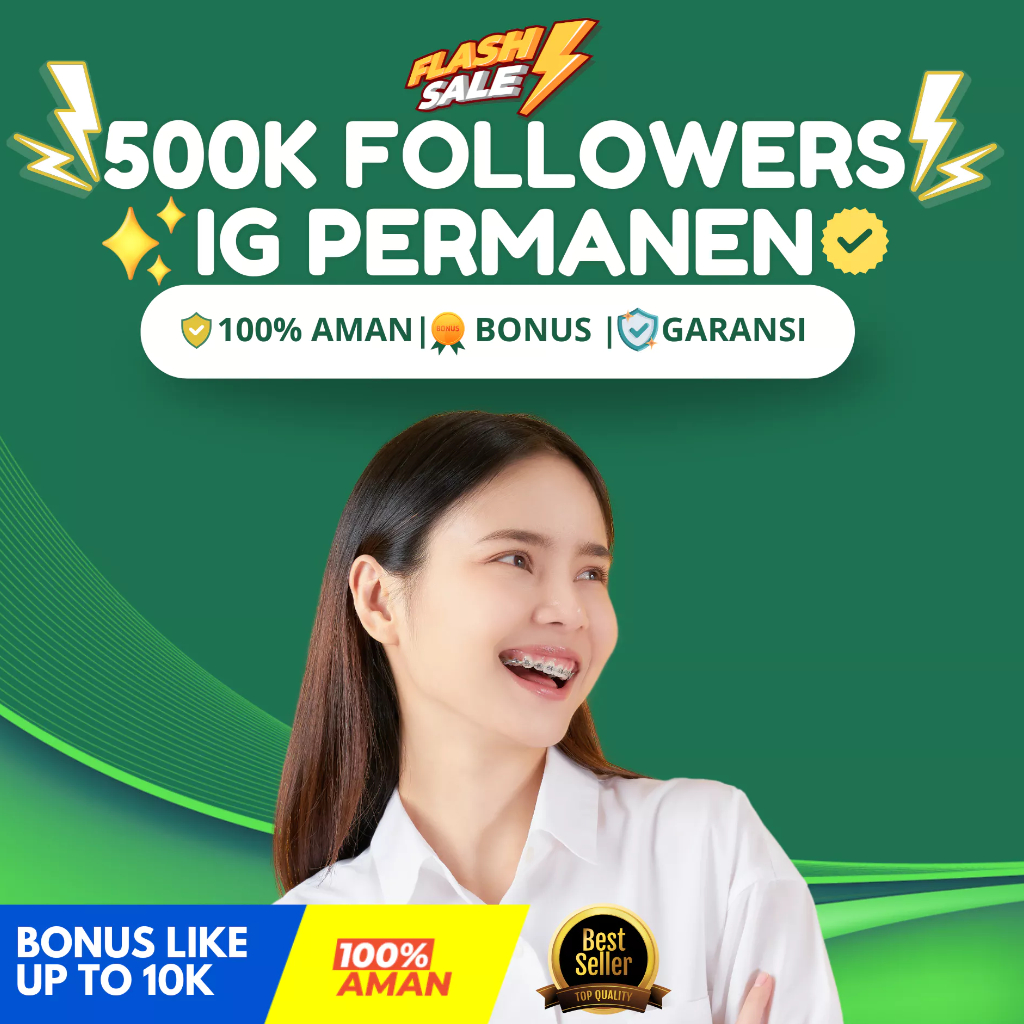 Jual FOLLOWER FOLLOWES FOLLOWERS PERMANEN FAST REAL AKTIF BUKAN ...