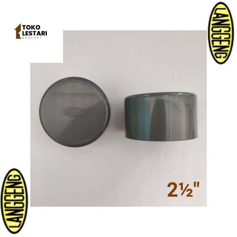Jual Tutup Pipa Pvc 2 1/2 inchi - Dop Tutup PVC | Shopee Indonesia
