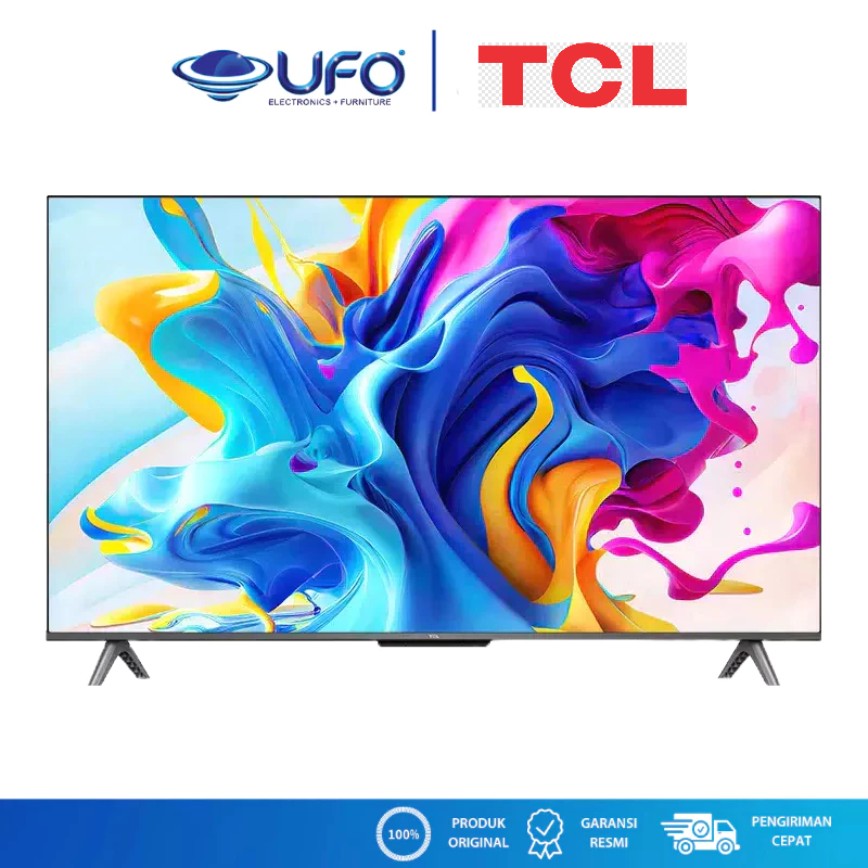 Jual TCL 43 Inch Google TV 4K QLED HDR 10+ Dolby Vision Atmos 43C645 ...