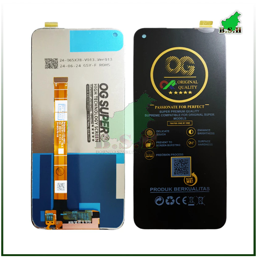 Jual LCD TOUCHSCREEN OPPO A53 2020 / A54 4G / A55 4G / A33 2020 / REALME 7i / C17 | Shopee Indonesia