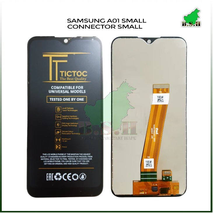 Jual LCD TOUCHSCREEN SAMSUNG A01 / A015 / A015F HITAM | Shopee Indonesia
