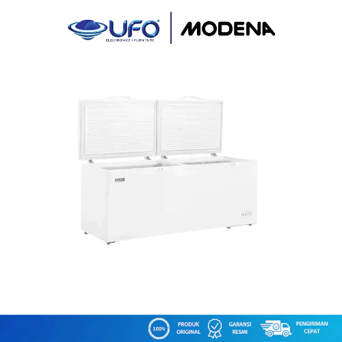Jual Modena MD65W Chest Freezer 2 Pintu kapasitas 650 Liter | Shopee ...