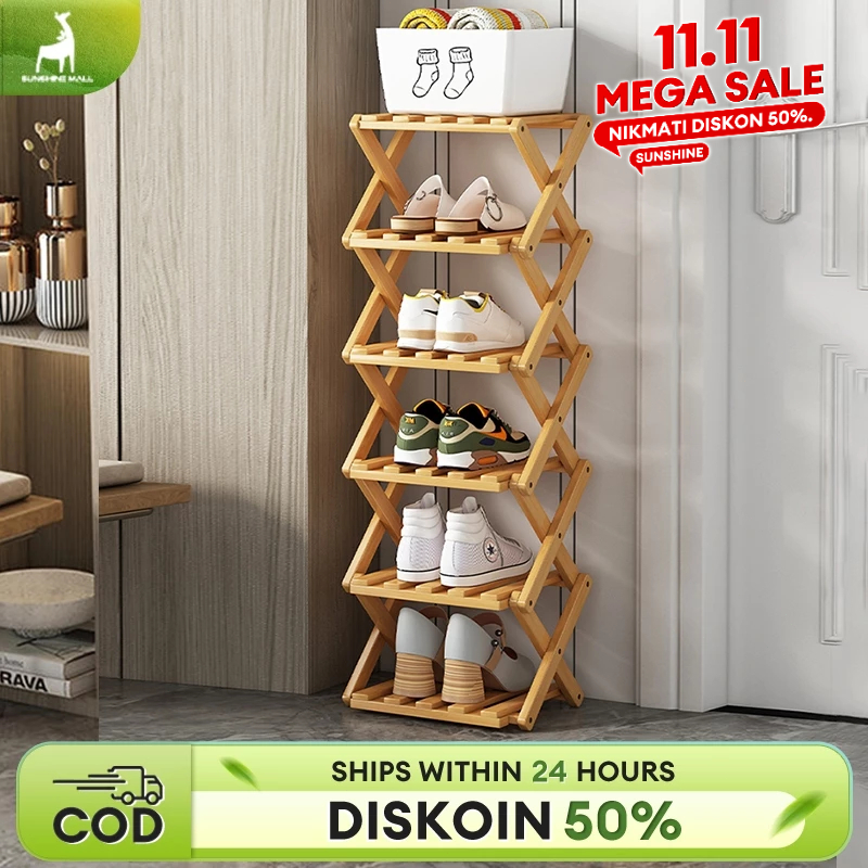 Jual Rak Sepatu Silang Rak Sepatu Minimalis Rak Sepatu Kokoh Rak Sandal ...
