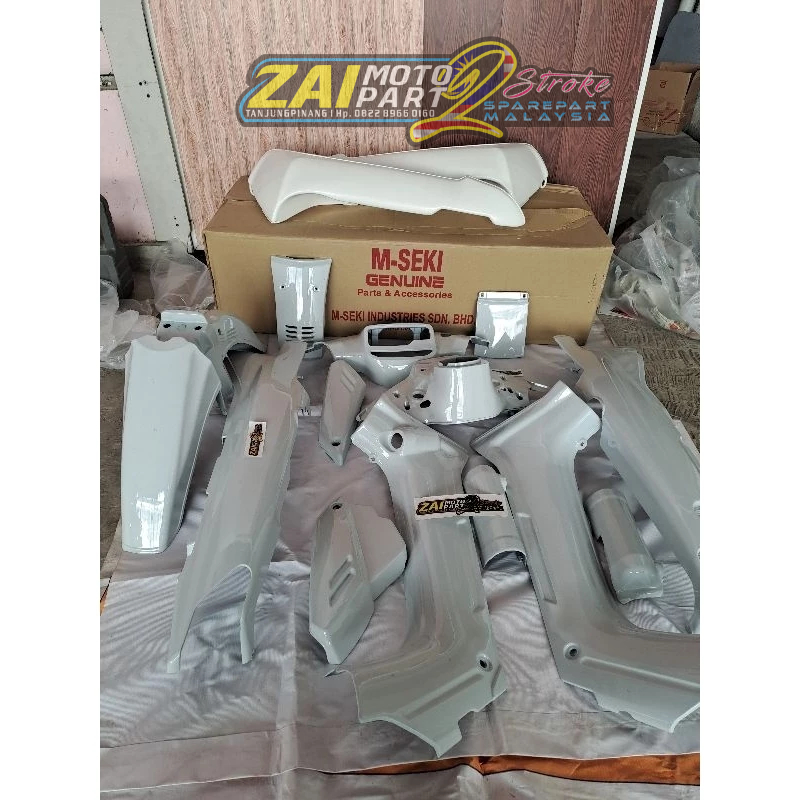 Jual Bodi Set Fullset Yamaha F1z Force 1 Poswan Y110 Malaysia Putih ...