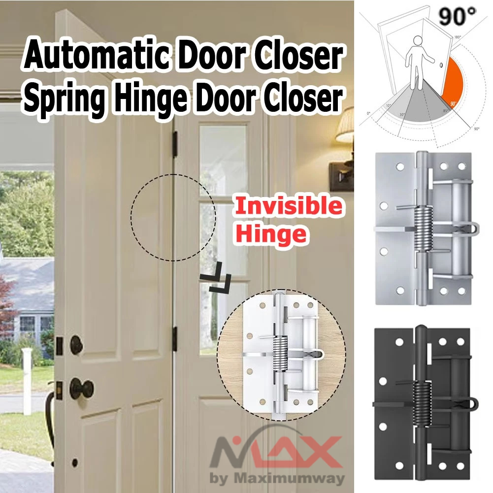 Jual Automatic Door Closer penutup pintu otomatis Spring Door Hinge ...
