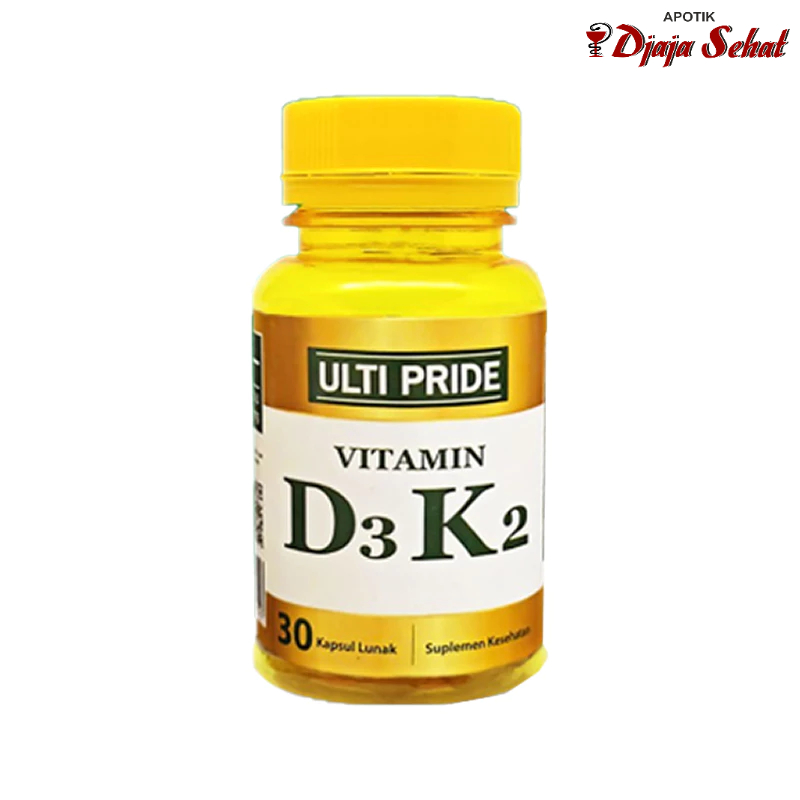 Jual ULTI PRIDE VITAMIN D3 K2 ISI 30 KAPSUL - KESEHATAN KULIT DAN TULANG | Shopee Indonesia